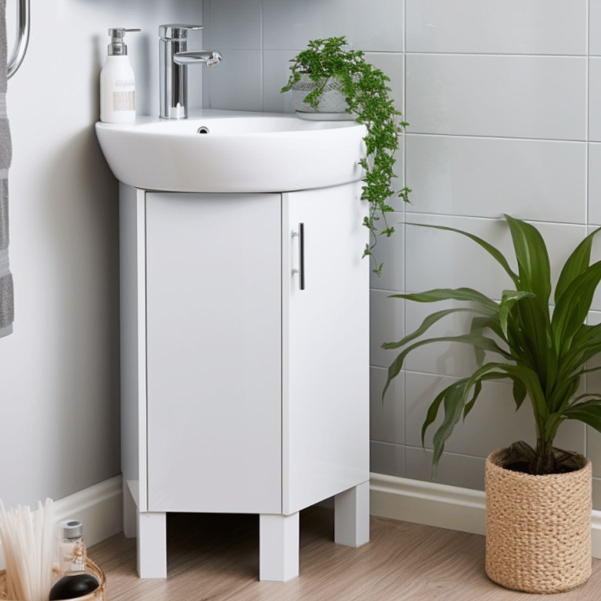 Top 5 Benefits of Bathroom Corner Vanities | Newline