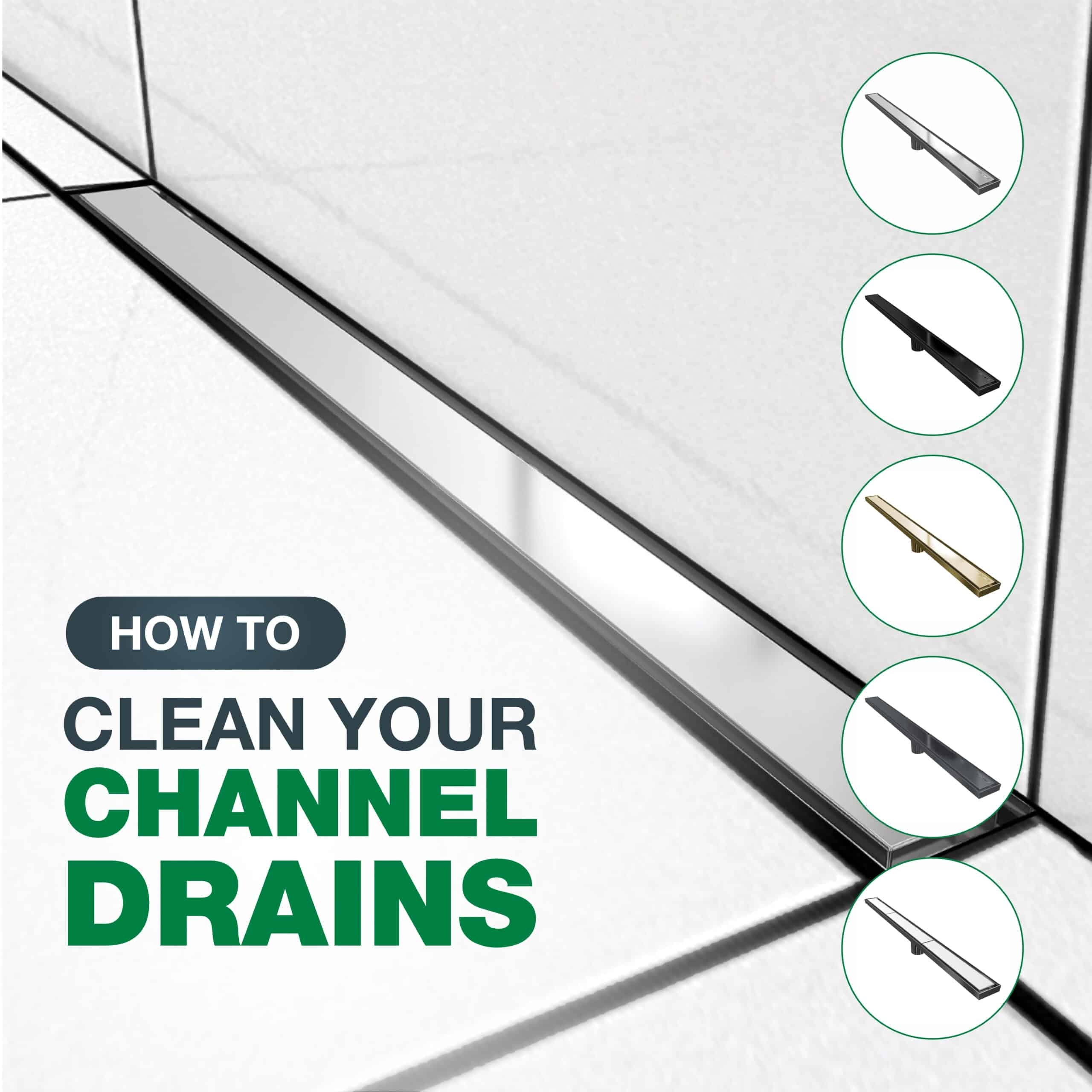 How to Clean and Maintain Your Channel Drain | Newline
